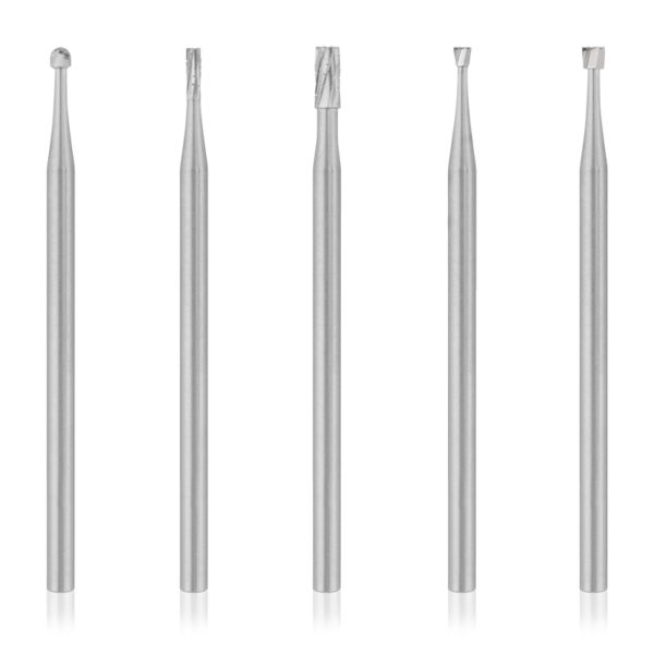 Dental Bur Set (HP), low speed, set of 5 - Eickemeyer Veterinary Technology