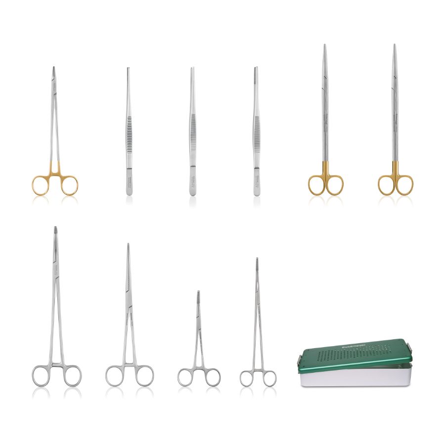 Thoracic Surgery Instrument Set - Eickemeyer Veterinary Technology
