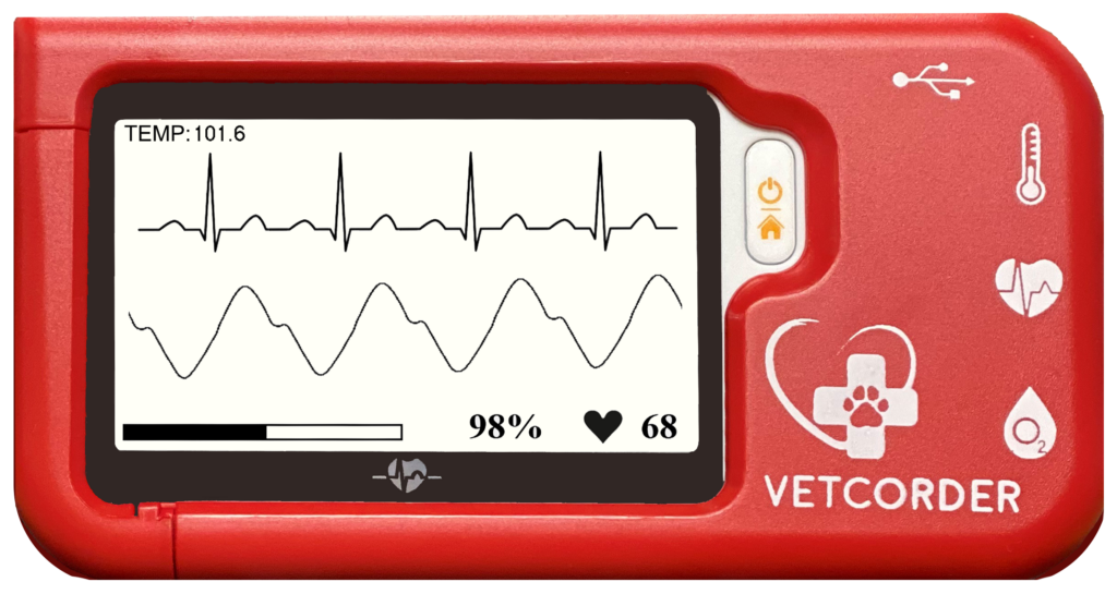 Vetcorder™ Pro Portable Patient Monitor - Eickemeyer Veterinary Technology